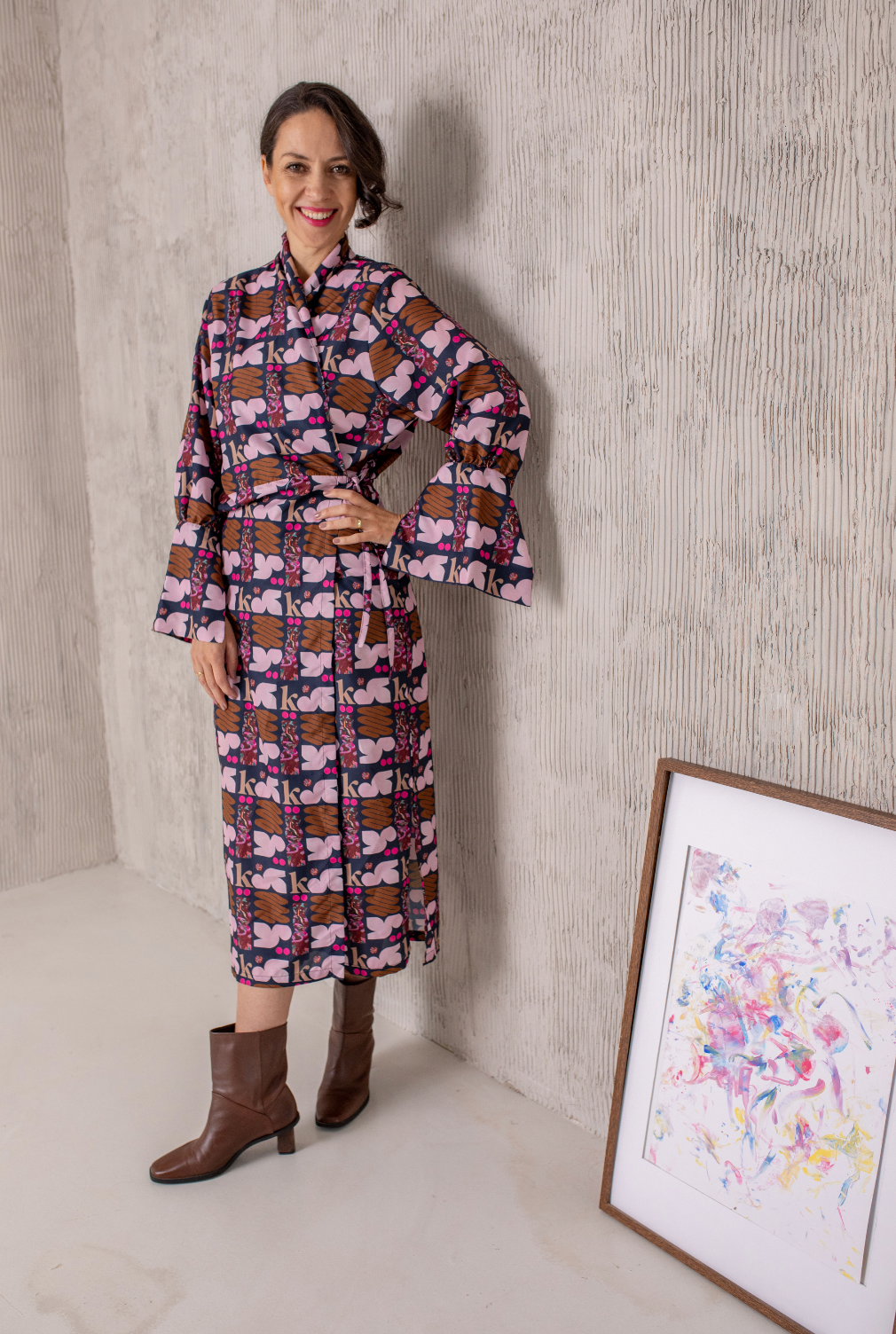 Kamay Ko x Ruhastory LUJZI kimono dress